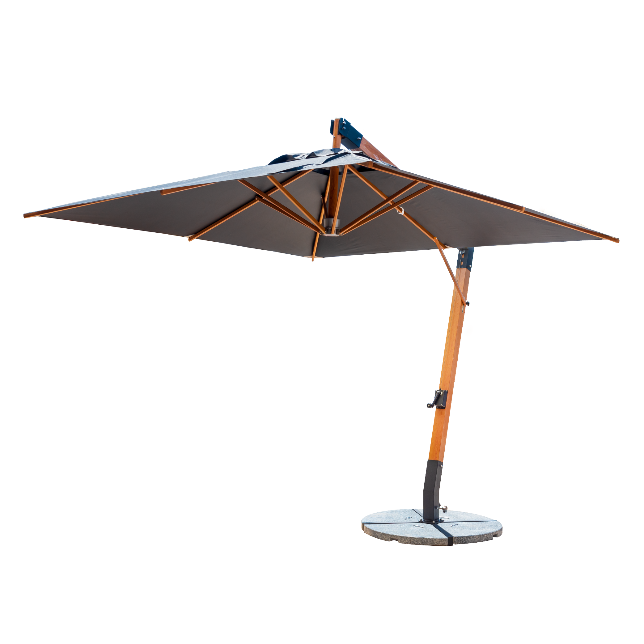 Quitasol Lateral Milano 3x3 Negro – Deco Exterior